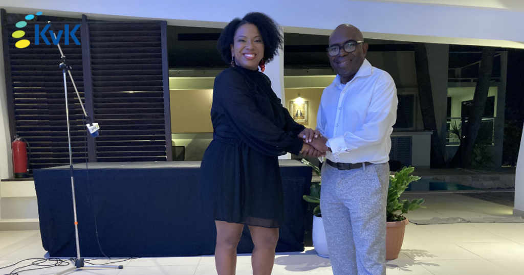 Cherethy Kirindongo says goodbye to the Chamber of Commerce Bonaire ...